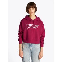Tommy Jeans Damen Hoodie &raquo;TJW RLX CRP SCRIPT HOODIE EXT&laquo;, mit Logoschriftzug L (40)