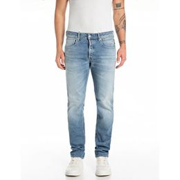Replay Straight-Jeans »GROVER« in vielen verschiedenen Waschungen, mit Stretch medium blue 744 30 30 Straight-Fit Jeans von Replay