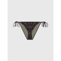Calvin Klein Swimwear Bikini-Hose »STRING SIDE TIE-PRINT«, mit Allover-Print olive L (40) - N-Gr N-Gr L (40) Bikinihose von CALVIN KLEIN