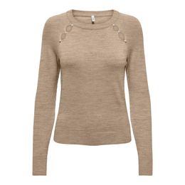 Only Damen Only Strickpullover &raquo;ONLVENICE LIFE LS PEARL DET ONECK CC KNT&laquo; S (36)