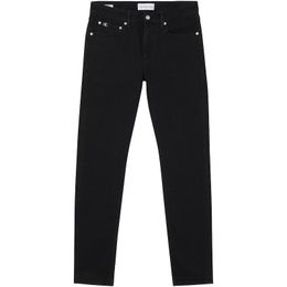Calvin Klein Jeans Slim-fit-Jeans »SLIM TAPER« mit Markenlabel Black Denim 31 - Länge 34 Länge 34 31 Slim Tapered Jeans für eine schmale Silhouette...