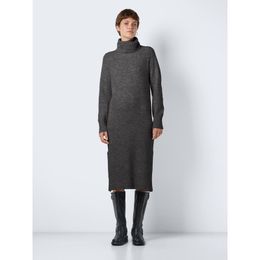 Noisy may Strickkleid »NMVIOLA L/S ROLLNECK KNIT DRESS FWD NOOS« Dark Grey Melange XS - N-Gr N-Gr XS Pflegeleicht und elastisch: Hoher Tragekomfort...