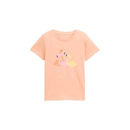 Tom Tailor T-Shirt peach bloom 92/98 92/98 T-Shirt von Tom Tailor