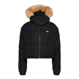 Tommy Jeans Steppjacke »TJW CRP ALASKA FAUX FUR HOOD« mit Kapuze mit Fellimitat black XS (34) XS (34) Steppjacke von Tommy Jeans