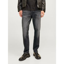 Jack & Jones JACK & JONES Tapered-fit-Jeans »JJIMIKE JJFOX CB 055« Black Denim 33 - Länge 30 Länge 30 33 Tapered-fit-Jeans /Slim fit mit elastischem Material...