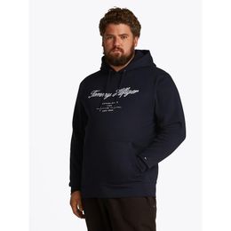 Tommy Hilfiger Big & Tall TOMMY HILFIGER BIG & TALL Sweatshirt &raquo;BT-SCRIPT LOGO HOODY-B&laquo;, in Gro&szlig;en Gr&ouml;&szlig;en, Logostickerei Desert Sky 5XL 5XL Sweatshirt von Tommy Hilfiger Big...