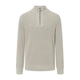 JOOP JEANS Strickpullover »Henrio« mit Reißverschluss Lt/Pastel Grey S S Pullover mit Reißverschluss am Kragen von JOOP! JEANS