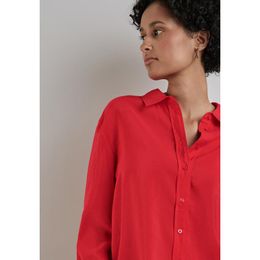 Street One Hemdbluse mandarin red 36 36 Klassische Bluse von Street One