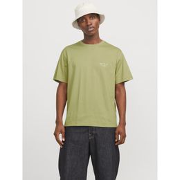 Jack & Jones JACK & JONES T-Shirt »JORISLINGTON BACK TEE SS CREW NECK SN« Cedar S S T-Shirt von Jack & Jones