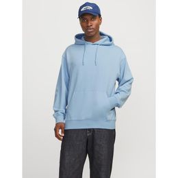 Jack & Jones JACK & JONES Kapuzensweatshirt &raquo;JJECHARGE SWEAT HOOD NOOS&laquo;, mit Kapuze Chambray Blue XL XL Sweater von Jack & Jones