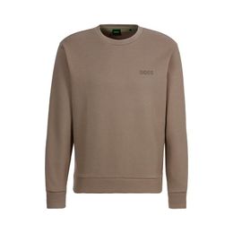 BOSS Green Sweatshirt &raquo;Salbo Mirror&laquo;, mit Logoschriftzug Light/Pastel Green334 L L Sweatshirt von BOSS Green Menswear