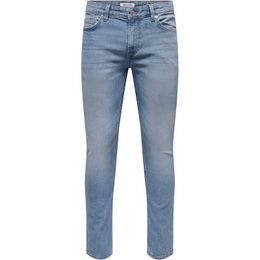 Only & Sons ONLY & SONS Slim-fit-Jeans »ONSLOOM SLIM 7899 EY BOX JEANS CE« Light Blue Denim 31 - Länge 32 Länge 32 31 Slim-Fit-Jeans mit Stretch-Anteil für...