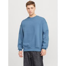 Jack & Jones JACK & JONES Sweatshirt &raquo;JJEURBAN EDGE SWEAT CREW NECK NOOS&laquo;, mit Rippb&uuml;ndchen Oceanview M M Sweater von Jack & Jones