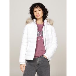 Tommy Jeans Steppjacke »TJW BASIC HOODED DOWN JACKET EXT« mit Kapuze mit Logostickerei white S (36) S (36) Steppjacke von Tommy Jeans