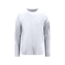 Fynch-Hatton Langarmshirt mit Logo-Bestickung auf der Brust white XL XL Langarmhemd von Fynch-Hatton
