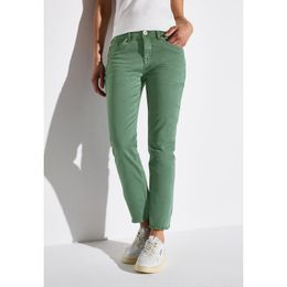 Street One 5-Pocket-Jeans mit Stretch Peridot Green washed 25 - Länge 28 Länge 28 25 Straight Leg Jeans von Street One