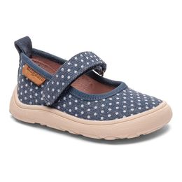bisgaard Hausschuh »barefoot ballet Weite: normal«, Ballerina, Barfußschuh, Klettschuh, Größenschablone zum Download navy dots 25 25 Hausschuh von...