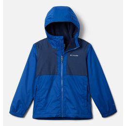 Columbia Winterjacke »Rainy Trails II Fleece Lined Jacket« mit Kapuze für Kinder mountain blue XS (116/122) XS (116/122) Outdoorjacke von Columbia