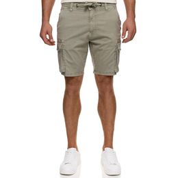 INDICODE Chinoshorts »INWebs« Stone M - N-Gr N-Gr M Freizeit-Shorts von INDICODE