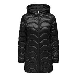 Only Steppmantel »ONLVEGA WAVE QUILTED COAT CC OTW« Black XS (34) XS (34) Glänzender Puffercoat von Only