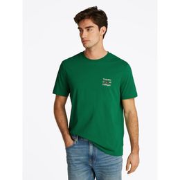 Tommy Hilfiger Rundhalsshirt »HILFIGER STACK TEE« Nouveau Green 3XL 3XL T-Shirt von Tommy Hilfiger Menswear
