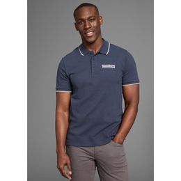 Bruno Banani Poloshirt Piqué Poloshirt marine XL (56/58) XL (56/58) Halbarm Piqué Shirt für einen lässigen casual Look