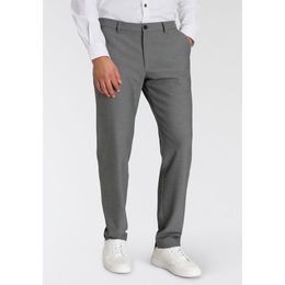 Bruno Banani Chinohose »In Wolloptik mit Elastischen Bund« anthrazit 48 - N-Gr N-Gr 48 Hose in bequemer flexibler Qualität