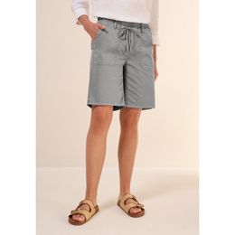Cecil Shorts »Style Tracey« Sommerhose mit elastischem Bund und Tunnelzug obelisk grey S (38) - N-Gr N-Gr S (38) Shorts von Cecil