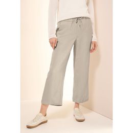 Cecil Leinenhose »Style Neele« Sommerhose mit Kordelzug und aus einem Leinenmix pumice beige XS (36) - Länge 26 Länge 26 XS (36) 7/8 Leinenhose von...
