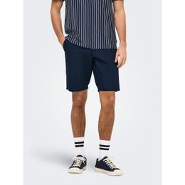 Only & Sons ONLY & SONS Chinoshorts »ONSKAL CHINO 0287 SHORTS CS« Dark Sapphire S - N-Gr N-Gr S Moderne Shorts von Only & Sons