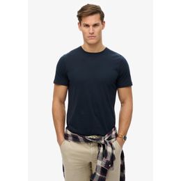 Superdry Rundhalsshirt »CLASSIC ESSENTIAL TEE« Eclipse Navy L L Cooles Shirt von Superdry