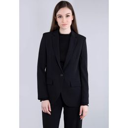 Imperial Kurzblazer mit Stretch nero M (38) M (38) L&auml;ssiger, flie&szlig;ender Boyfriend-Blazer von Imperial