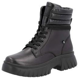 Rieker EVOLUTION Schnürboots, Stiefelette, Plateauboots mit Schaftrandpolsterung schwarz 42 42 Schnürboots aus der sportiven Rieker Evolution...