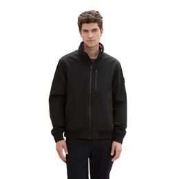 Tom Tailor Blouson ohne Kapuze mit Reißverschluss black M M Übergangsjacke von Tom Tailor
