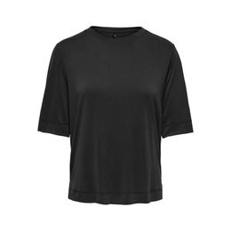 Only Kurzarmshirt »ONLHANNAH S/S O-NECK TOP JRS« Black M (38) M (38) Top von Only