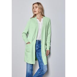 Street One Cardigan mit Taschen milky green mel. 44 44 Cardigan von Street One