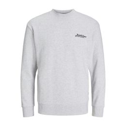 Jack & Jones JACK & JONES Sweatshirt &raquo;JJBEAU SWEAT CREW NECK&laquo; White Melange L L Sweater von Jack & Jones