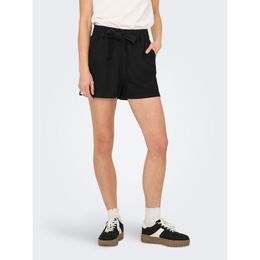 Only Shorts »ONLCARO HW LINEN BL BELT SHORTS CC PNT« mit Leinen Black XL (42) - N-Gr N-Gr XL (42) Shorts von Only
