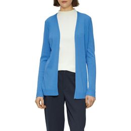 s.Oliver Strickjacke Feinstrick ohne Verschluss FRESH BLUE 44 44 Offene Strickjacke für Damen von s.Oliver