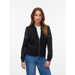 Véro Moda VERO MODA Bomberjacke »VMHONEY LACE BOMBER JACKET WVN GA« Black Pattern:Original lace XL XL Blousonjacke von Vero Moda mit Spitze
