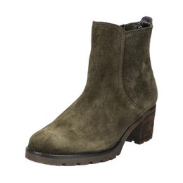 Gabor COMFORT Stiefelette »Stiefelette Veloursleder« Olive 37 37 Verschluss: Reißverschluss
