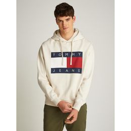 Tommy Jeans Hoodie &raquo;TJM MELANGE FLAG HOODIE&laquo;, mit gro&szlig;em Logo Oat Marl M M Hoodie von Tommy Jeans