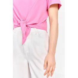 RICHROYAL Kurzarmshirt Mit Rundhalsausschnitt bubblegum pink M M Kurzarmshirt von RICHROYAL