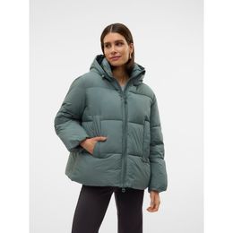 Véro Moda VERO MODA Steppjacke »VMIDALINE JACKET BOO« mit Kapuze Balsam Green M M Pufferjacke von Vero Moda