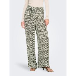Only Schlupfhose »ONLPAKJA LIFE AOP BELT PANTS WVN NOOS« Sommerhose Balsam Green AOP:PAKJA PRINT S (36) - N-Gr N-Gr S (36) Lässige Hose von Only