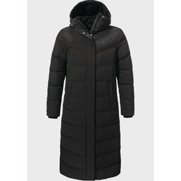 Schöffel SCHÖFFEL Parka »Urban Down Coat Style Vindave WMS« mit Kapuze 9990 - schwarz 44 44 Ideale Thermobekleidung für winterliche, urbane Outdoor-Aktivitäten