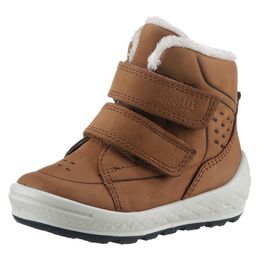 Superfit Klettstiefel »GROOVY 2.0 WMS: Mittel« Snowboots mit Schurwolle, Größenschablone zum Download braun 22 22 Winterboots mit...