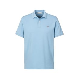 Gant Poloshirt »REG EMB ARCHIVE SHIELD POLO« Mit Schlitzen an der Seite Capri Blue 3XL 3XL Klassisches Poloshirt von Gant