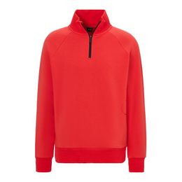 BOSS Green Sweatshirt &raquo;Saggel&laquo;, mit Markenlabel Open Red645 XXL XXL Fleeceshirt von BOSS Green Menswear