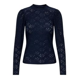 Only Langarmshirt »ONLSMILLA L/S PUFF TOP JRS« Navy Blazer L (40) L (40) Regular Fit Passform sorgt für einen entspannten Tragekomfort